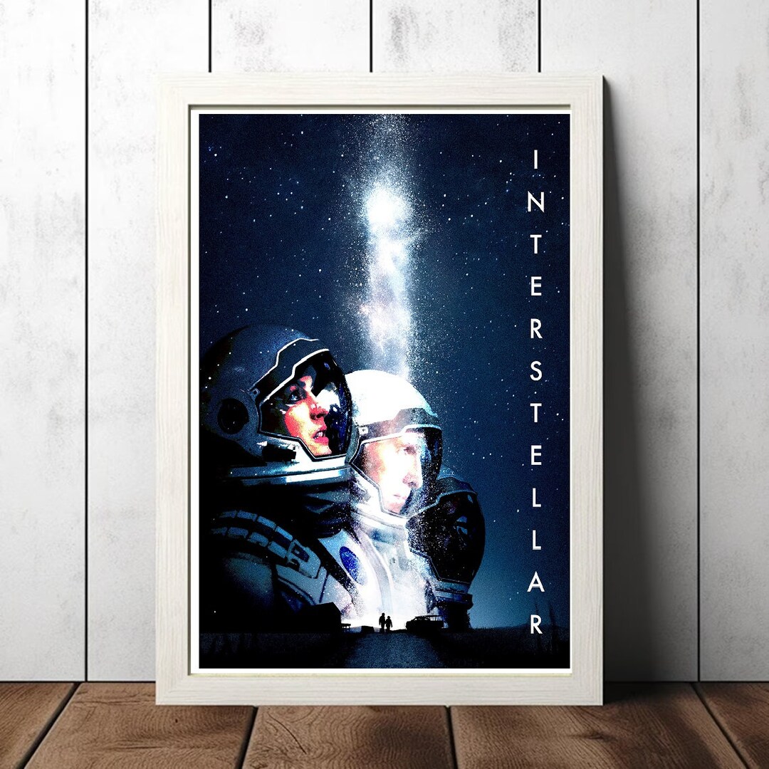 Interstellar Movie Film Poster, Canvas Poster Printing, Classic Movie ...