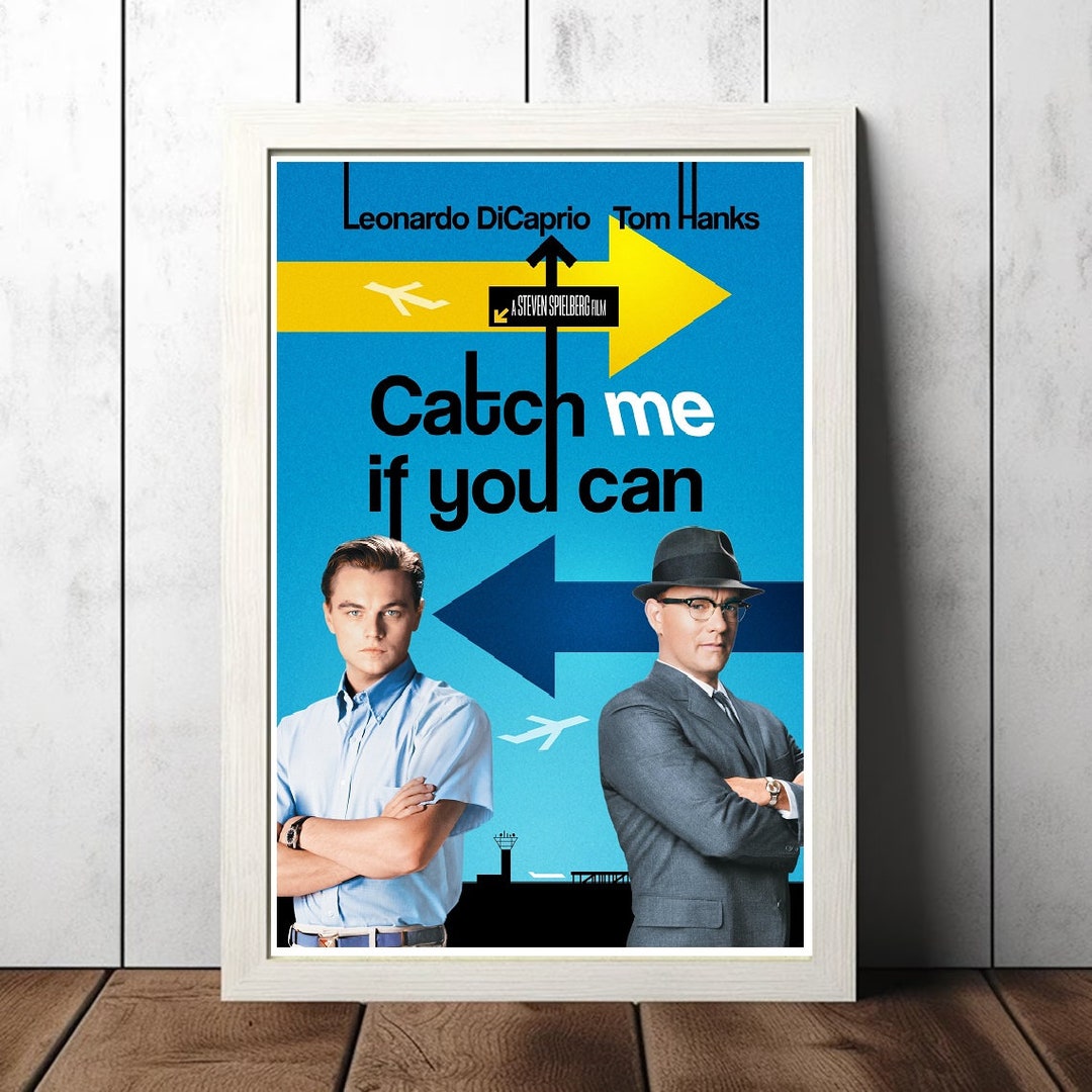 Catch Me If You Can Movie Film Cover Canvas Poster Printing, Classic ...