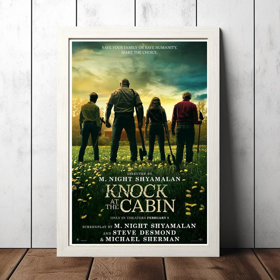 Knock at the Cabin (2023) Movie Film Poster, Canvas Poster Printing ...