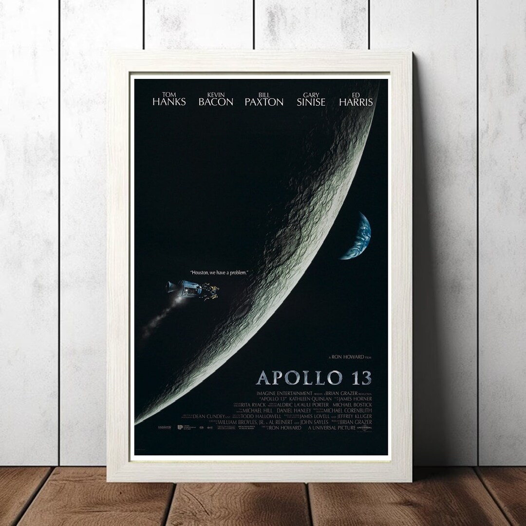 Apollo 13 (1995) Movie Film Poster, Canvas Poster Printing, Classic ...