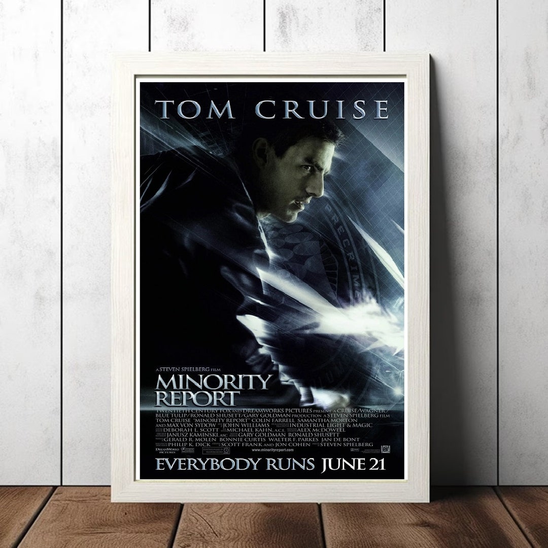 Minority Report (2002) Movie Film Poster, Canvas Poster Printing ...