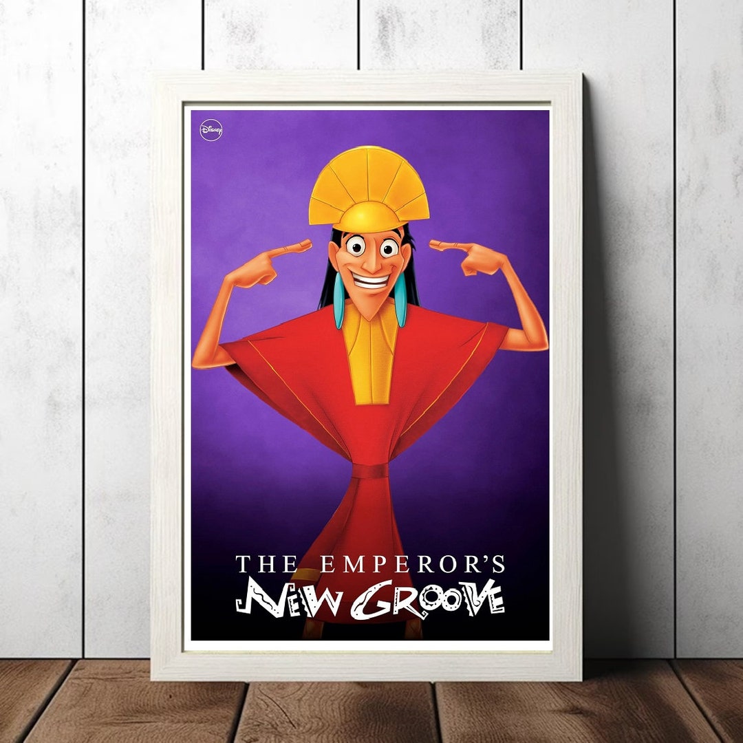 The Emperor's New Groove (2000) Movie Film Poster Canvas Poster ...