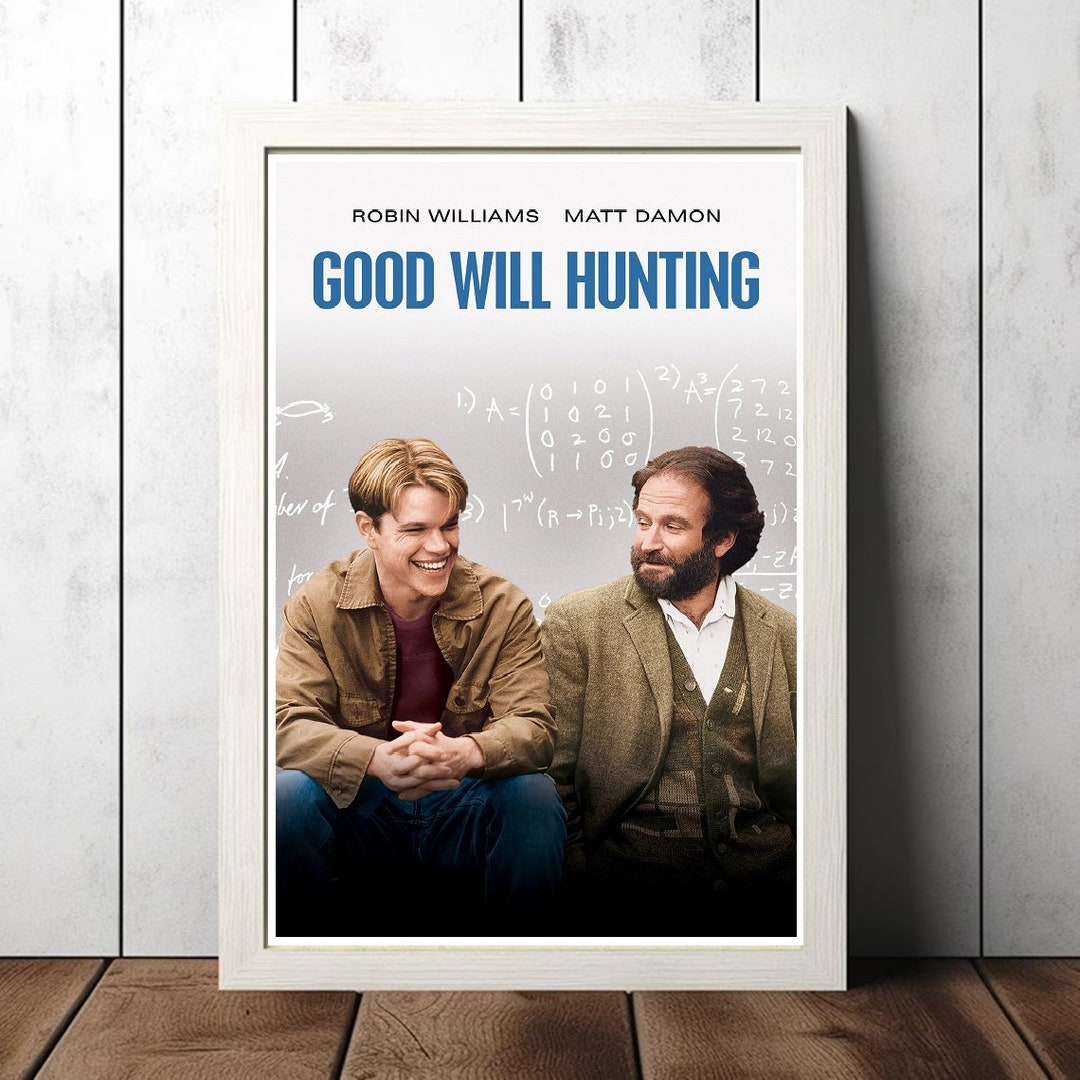 Good Will Hunting (1997) Movie Film Poster, Canvas Poster Printing ...