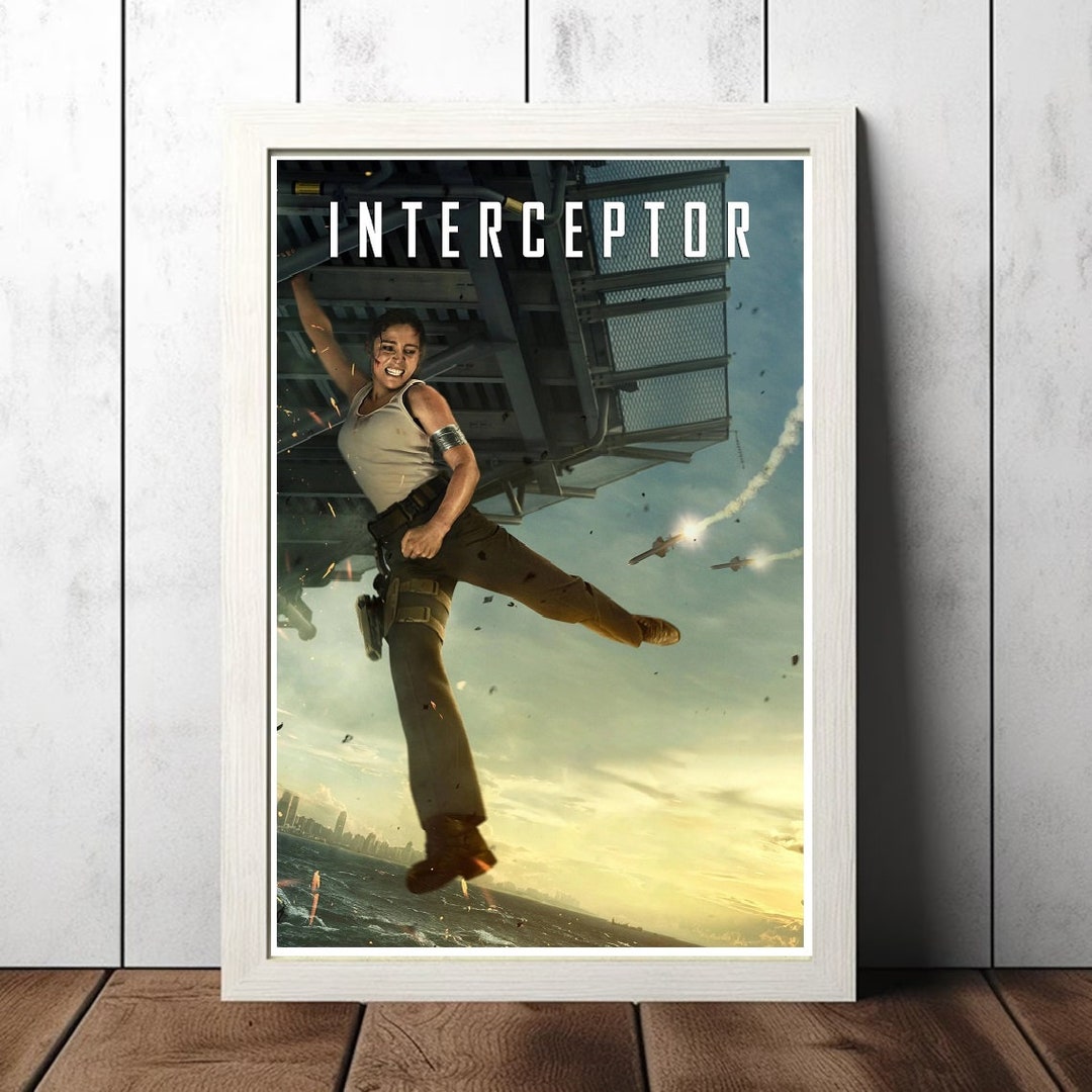 Interceptor (2022) Movie Film Poster, Canvas Poster Printing, Classic ...