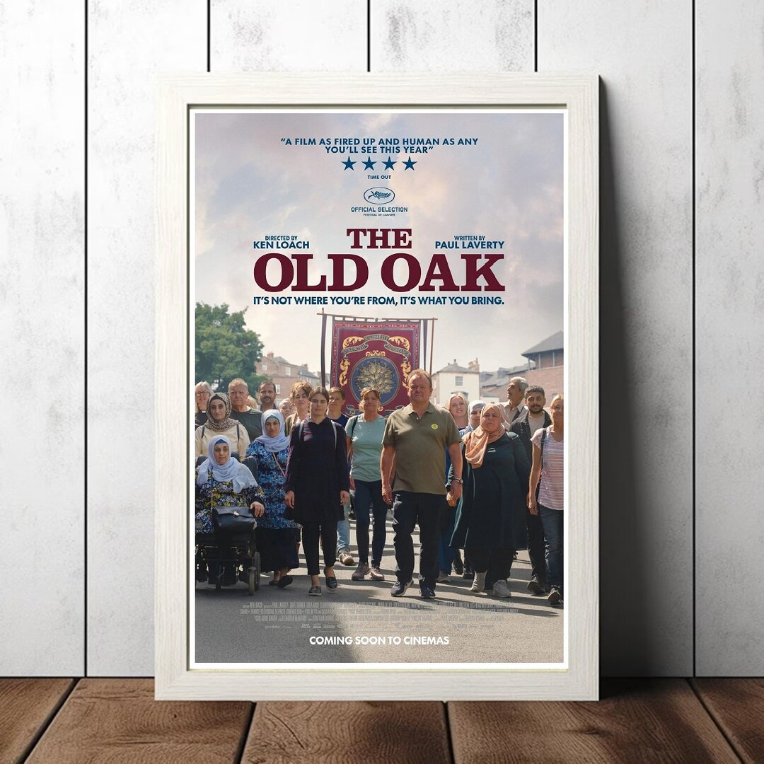 The Old Oak (2023) Movie Film Poster, Canvas Poster Printing Classic ...