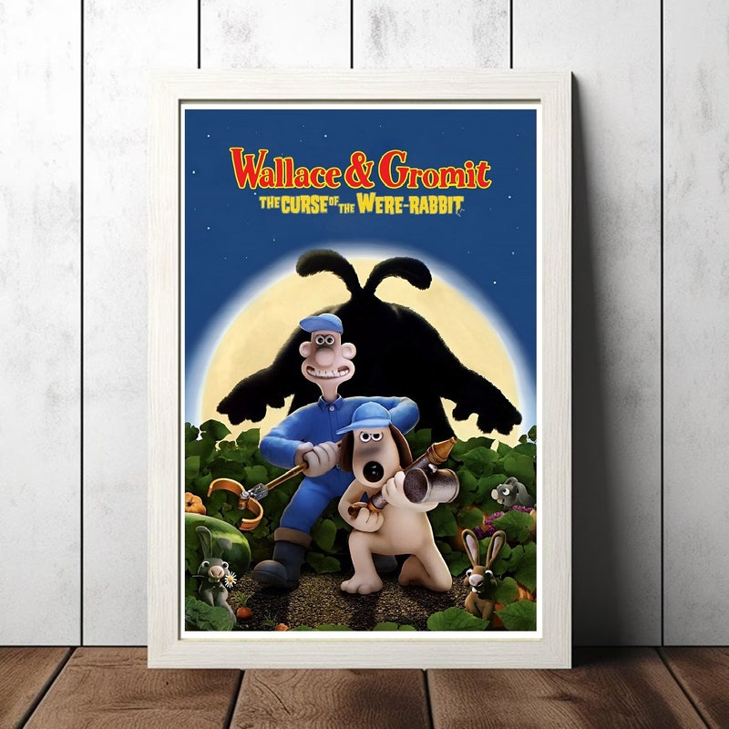 Wallace and Gromit the Curse of Were Rabbit - Etsy New Zealand