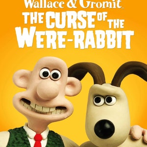 Wallace & Gromit: Curse of Were-rabbit Movie Poster, Classic Film ...