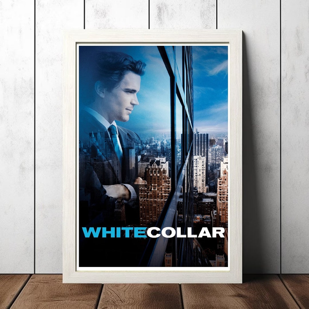 White Collar Movie Film Poster, Canvas Poster Printing Classic Movie ...