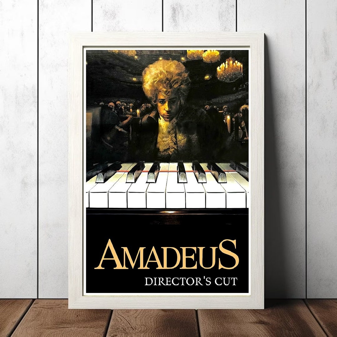 Amadeus (1984) Movie Film Poster Canvas Poster Printing, Classic Movie ...