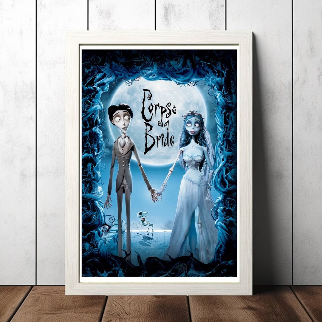 Corpse Bride (2005) Movie Film Cover Canvas Poster Printing, Classic ...