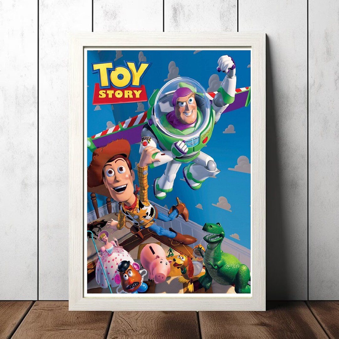 Toy Story Movie Poster, Classic Film Wall Art, Room Decor - Etsy