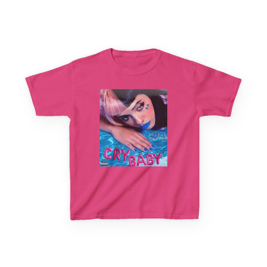 Kids Graphic Tee - Cry Baby Design, Trendy Youth Shirt, Cute Summer Top ...