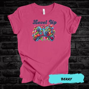 Level up (controller X), Gamers, Gamer T-shirt, Console Gaming, Video ...