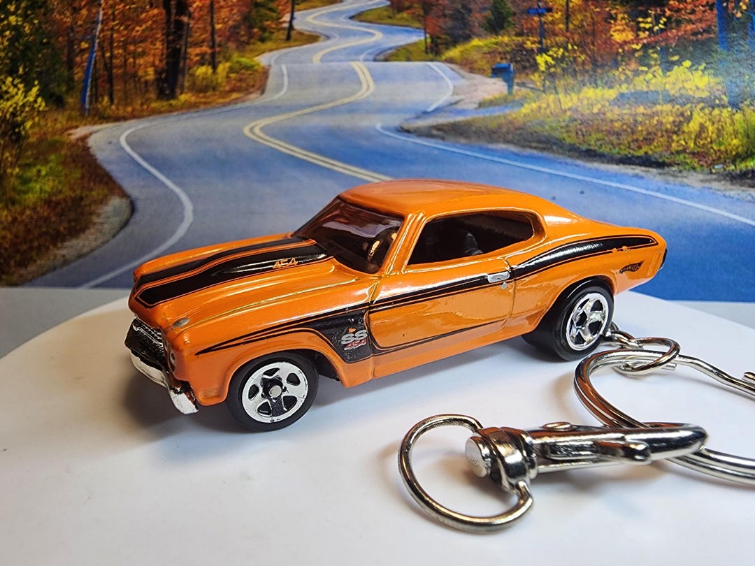 1970 Chevy Chevelle Ss Hotwheels Custom Keychain Anniversary Gift Cake ...