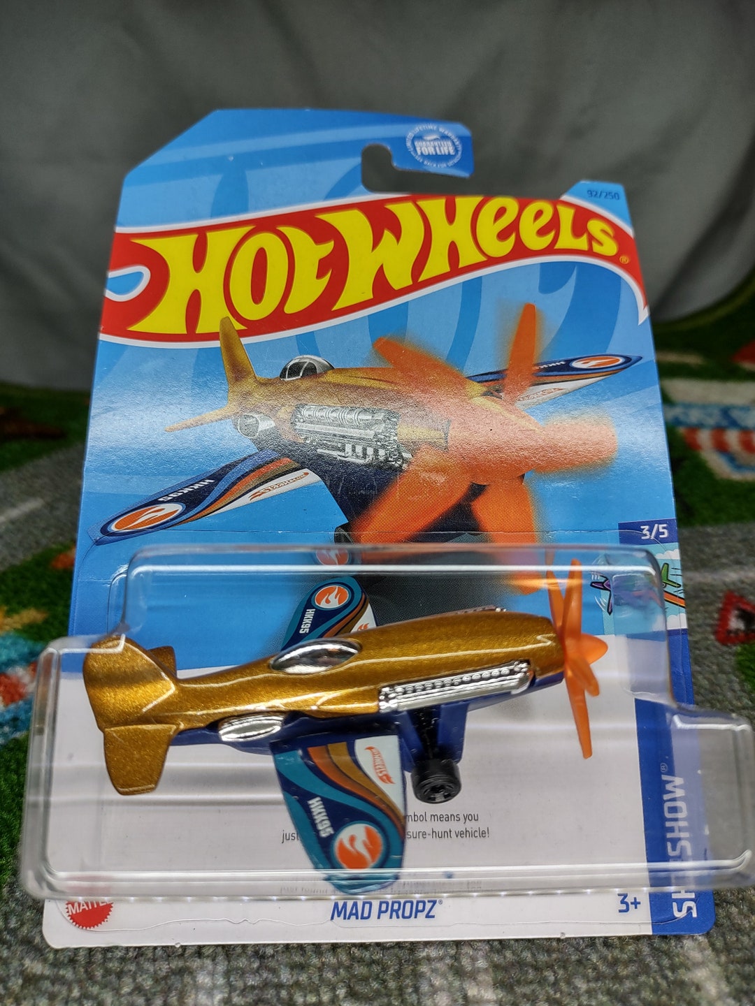 Treasure Hunt Hot Wheels Mad Propz Plane New Rare Sealed Father's Day ...