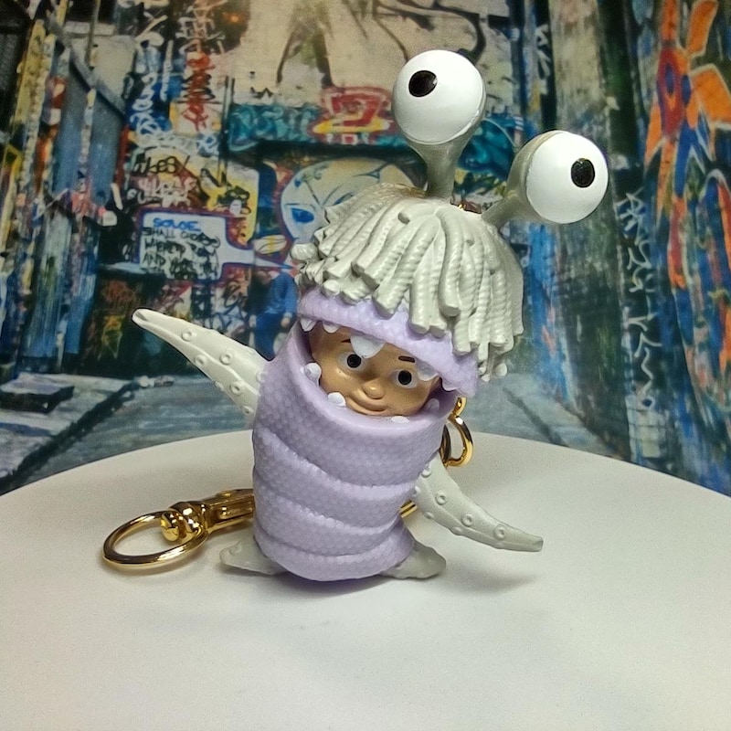 La Boo Boo Doll Keychain - Etsy