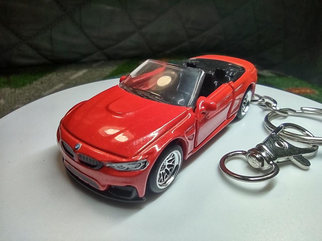 2020 BMW M4 Diecast Keychain Rare Birthday Gift Anniversary Red Husband ...