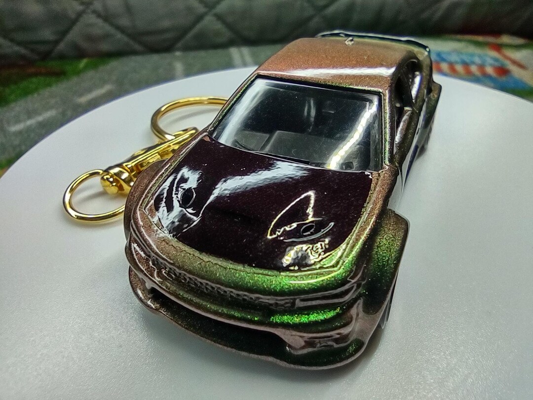 Dodge Charger Hellcat Chameleon Paint Keychain New Rare Birthday Gift ...
