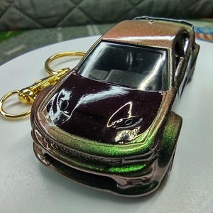 Dodge Charger Hellcat Chameleon Paint Keychain New Rare Birthday Gift ...