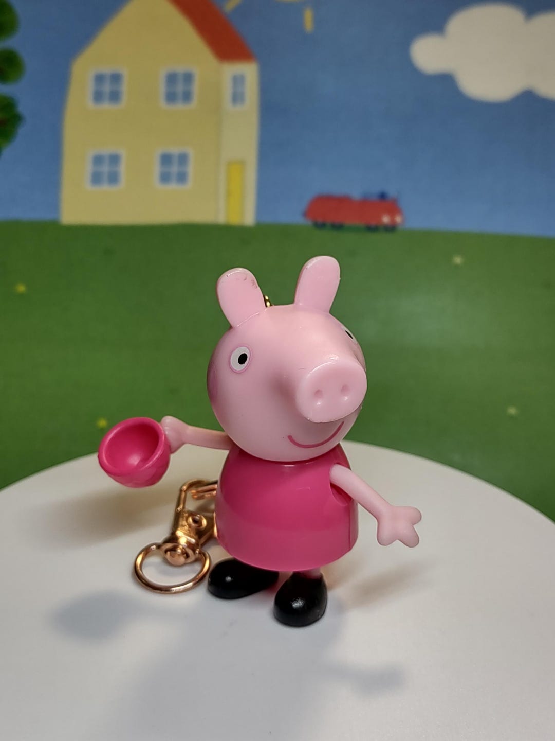 Peppa Pig Custom Keychain Special Edition Rare Diecast Party Supplies ...