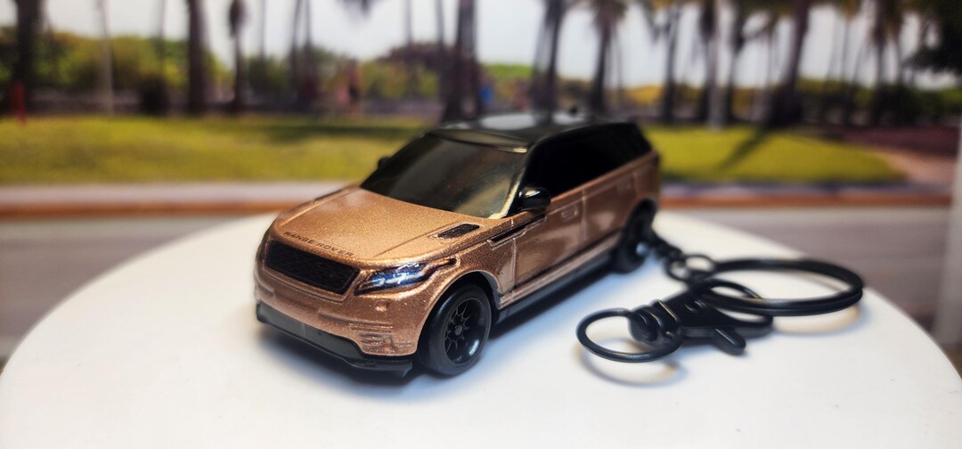 Range Rover Velar Rose Gold Custom Diecast Keychain Best Father's Day ...