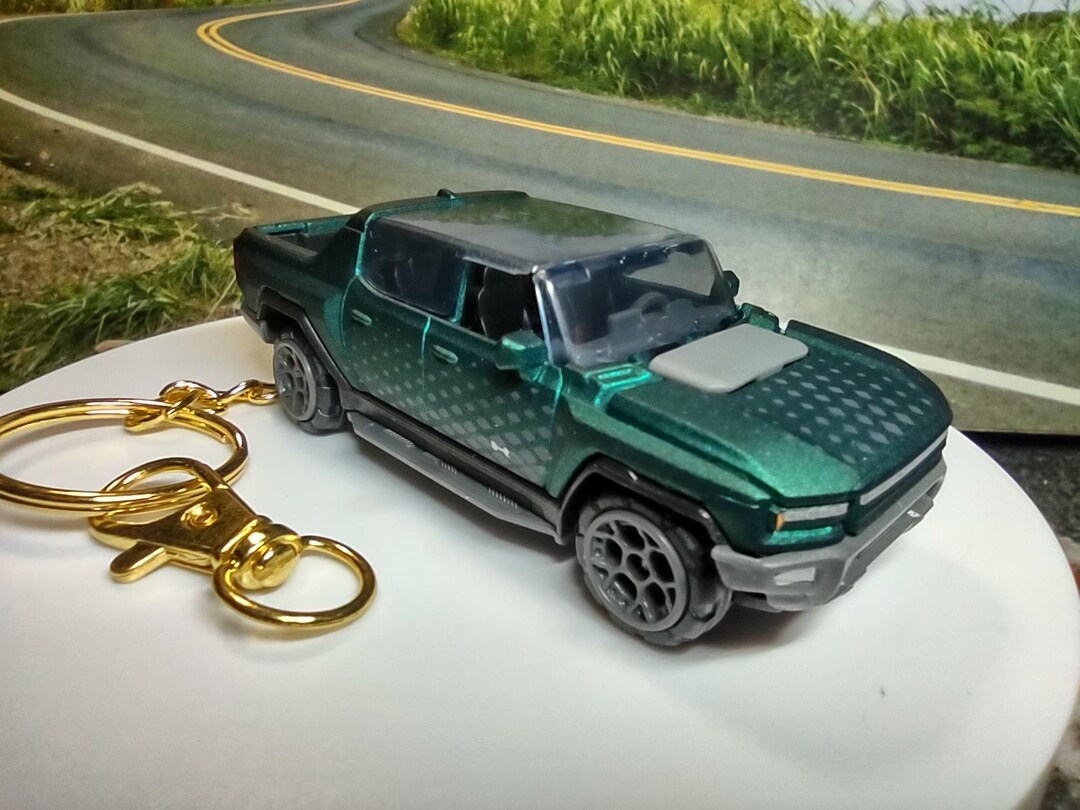 GMC Hummer EV Pickup Truck Custom Keychain New Rare Birthday Day Gift ...