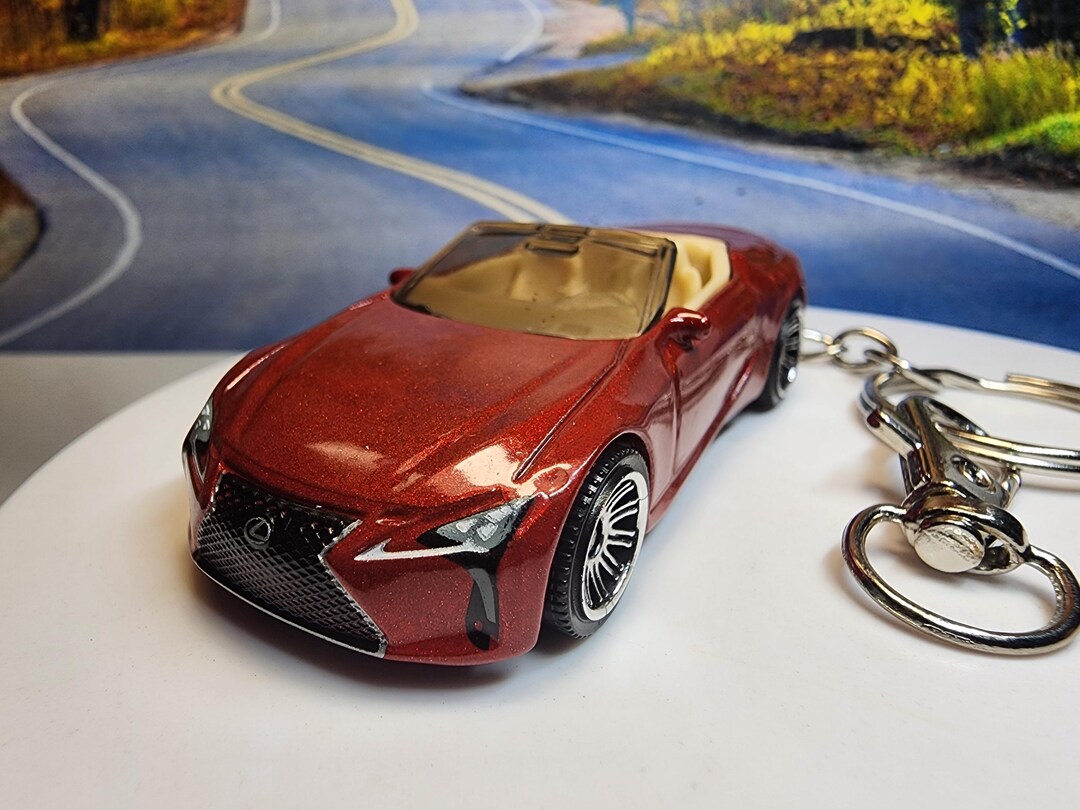 2021 Lexus LC 500 Custom Diecast Keychain Cake Topper Hot Wheels Gift ...