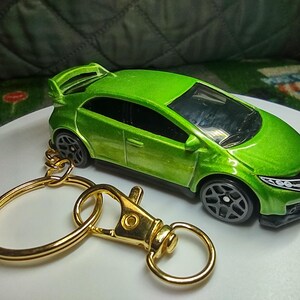 Honda Civic Type R Green Car Custom Keychain Mugen Birthday Day Gift ...