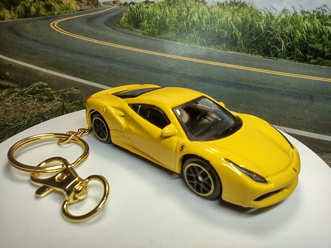 Ferrari 488 GTB Custom Diecast Keychain Gift Husband Birthday Cake ...