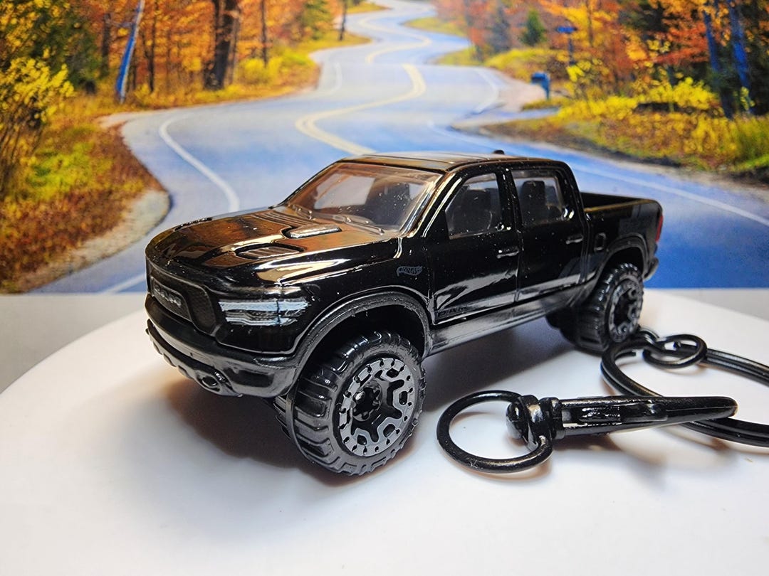 2020 Dodge Ram 1500 Rebel Black Truck Lifted Custom Keychain Gift off ...