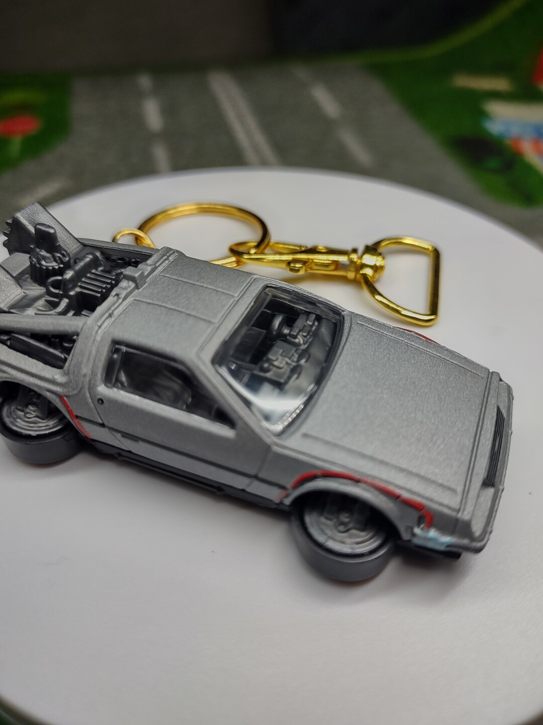 Back to the Future Delorean DMC Car Custom Keychain Special Day Gift ...