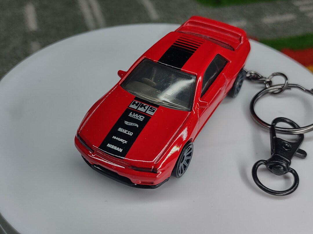 Red Nissan Skyline Gt-r R32 Custom Diecast Keychain Rare Turbo Car Hot ...