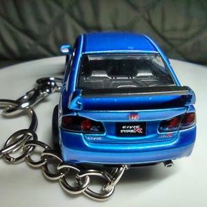 Honda Civic Type R Keychain Diecast Hot Wheels Matchbox Gift Wife ...
