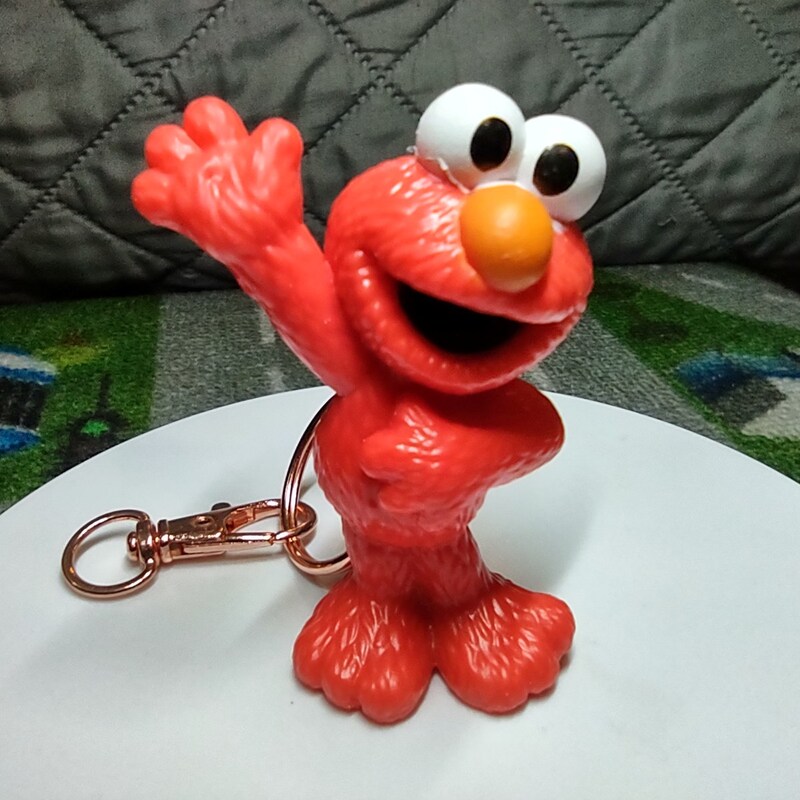 Elmo Keychain - Etsy