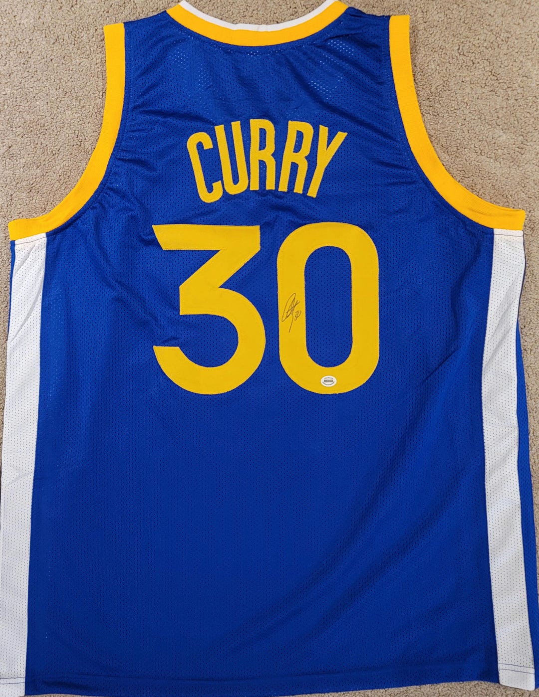 Steph Curry Signed Autographed Golden State Warriors Custom Jersey W/ COA - Etsy