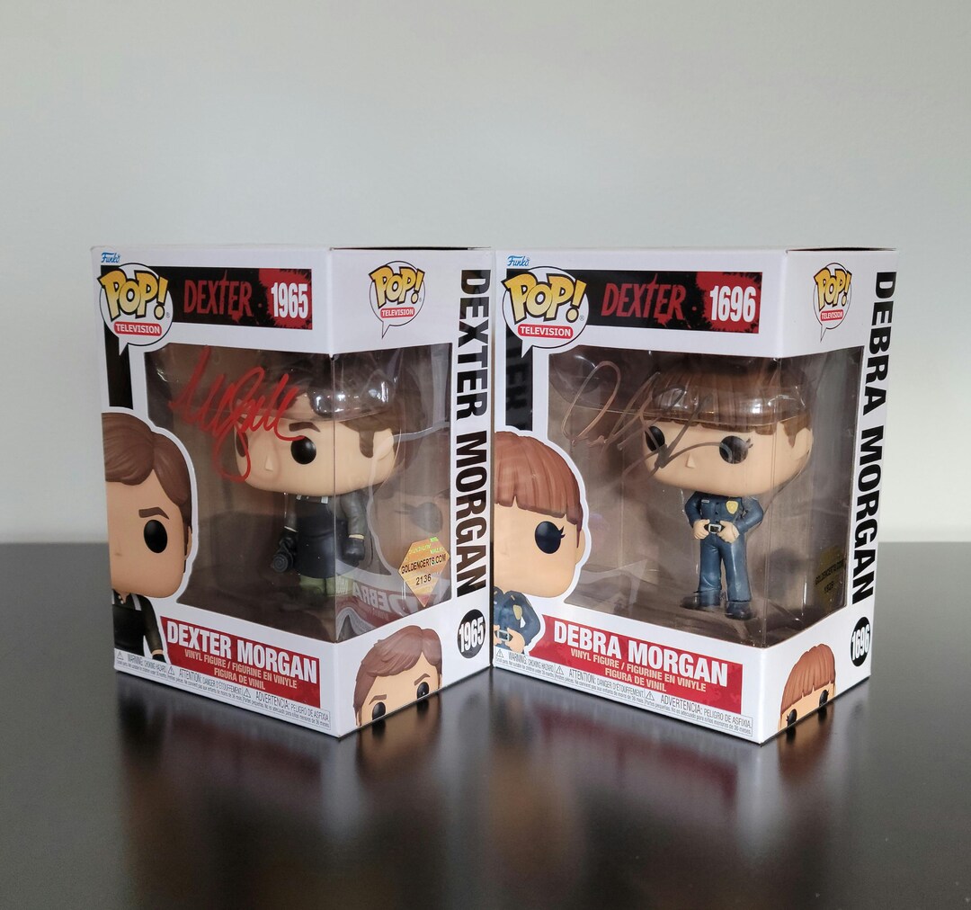 Michael C Hall & Jennifer Carpenter Signed Autographed Funko Pops ...