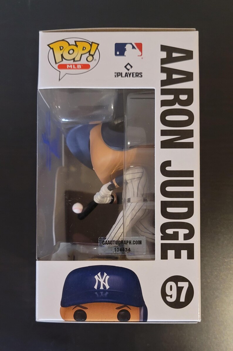 Aaron Judge Funko Pop New York Yankees MLB Hologram W/coa - Etsy