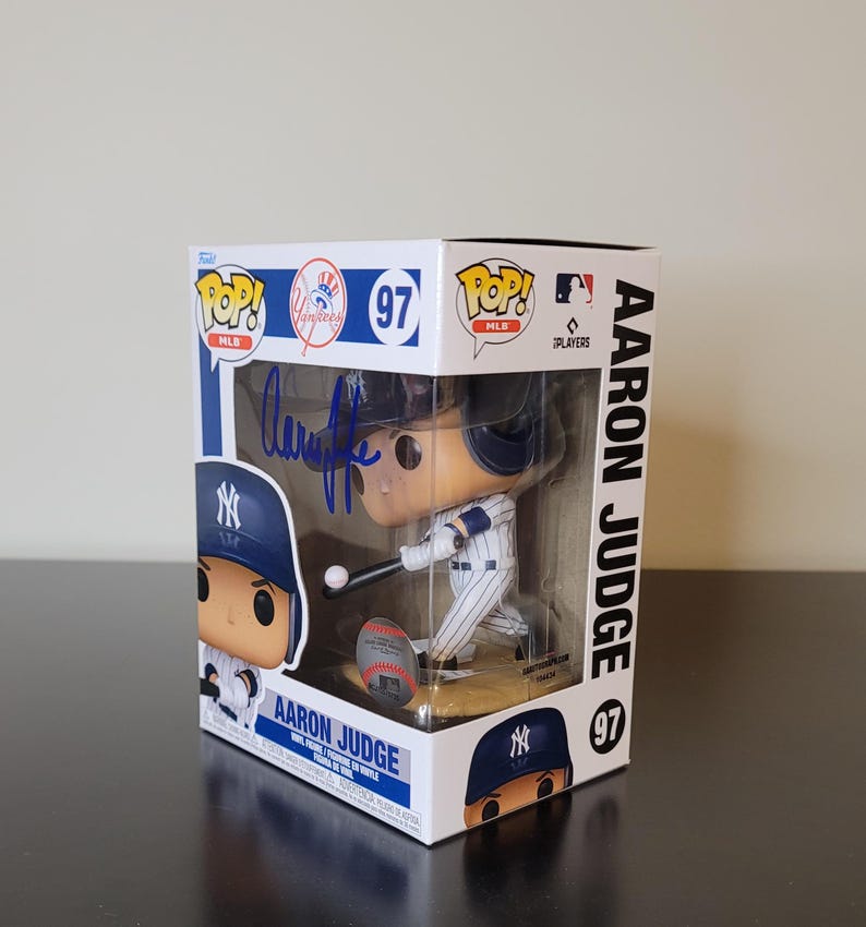 Aaron Judge Funko Pop New York Yankees MLB Hologram W/coa - Etsy