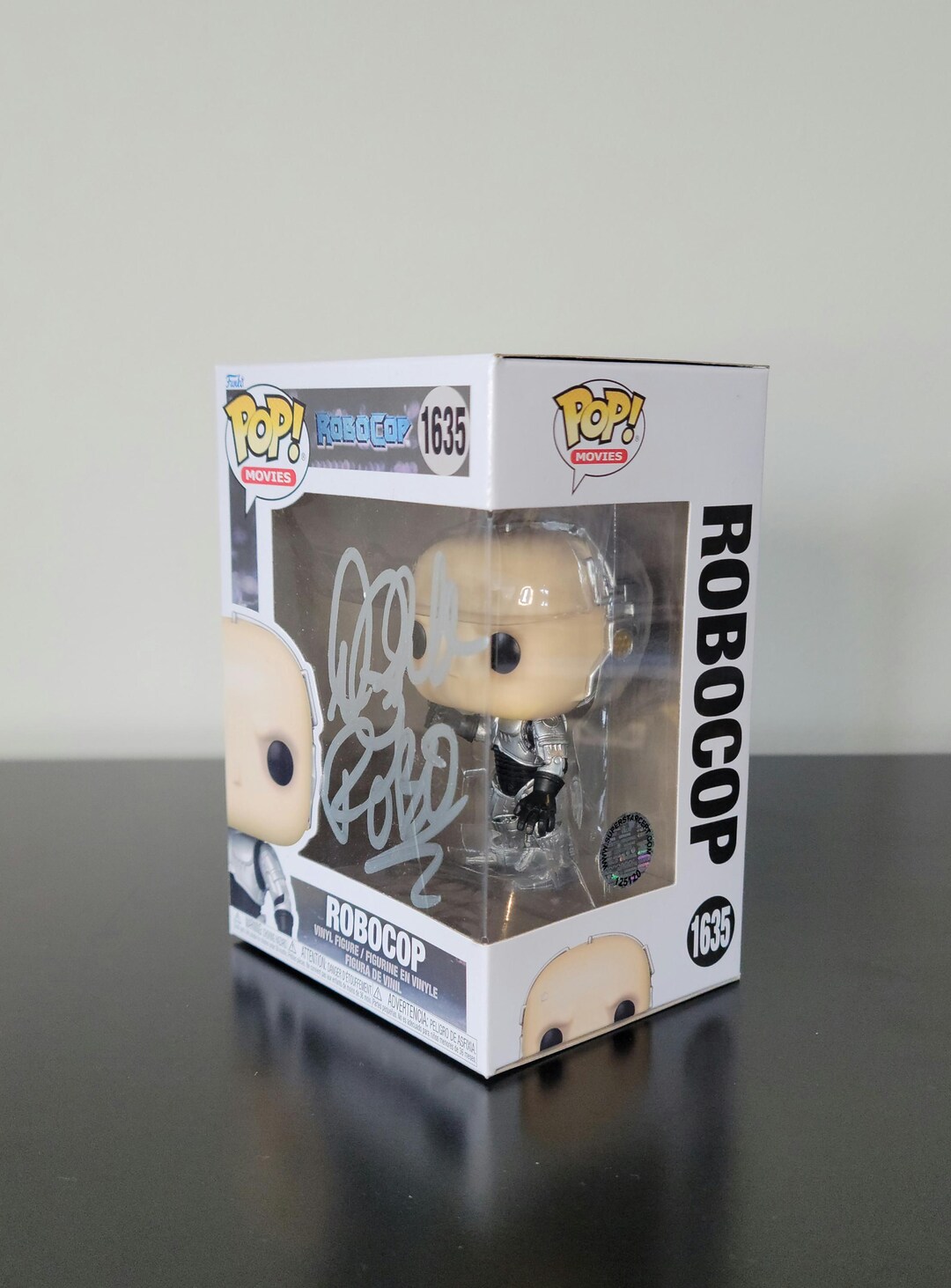 Peter Weller Signed Autographed Robocop Funko Pop With COA - Etsy