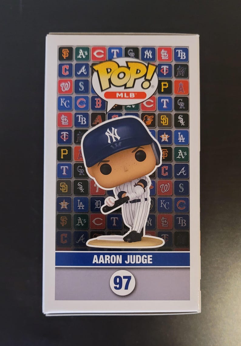 Aaron Judge Funko Pop New York Yankees MLB Hologram W/coa - Etsy