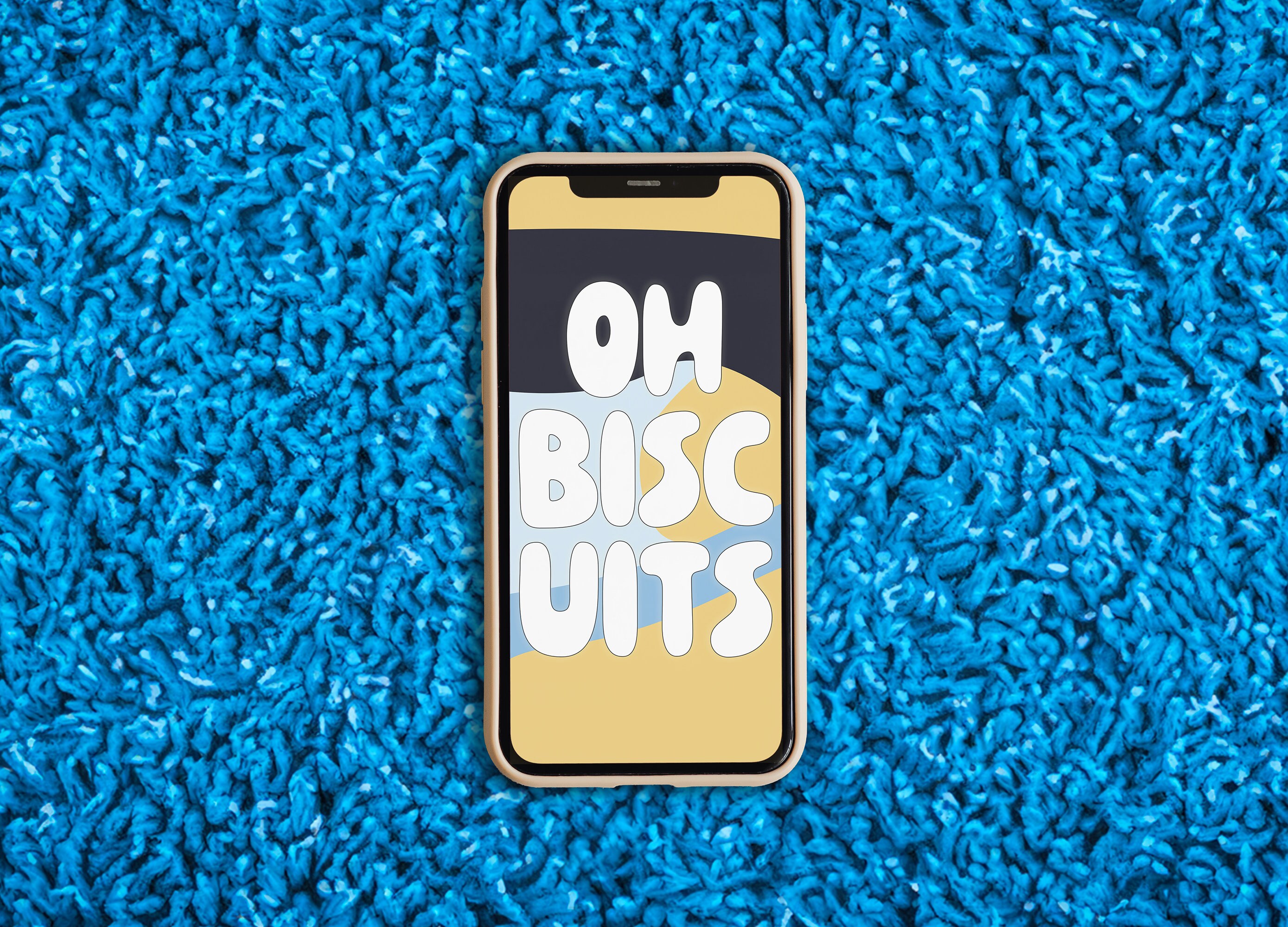 Bluey TV Show Digital Poster oh Biscuits bandit Heeler - Etsy