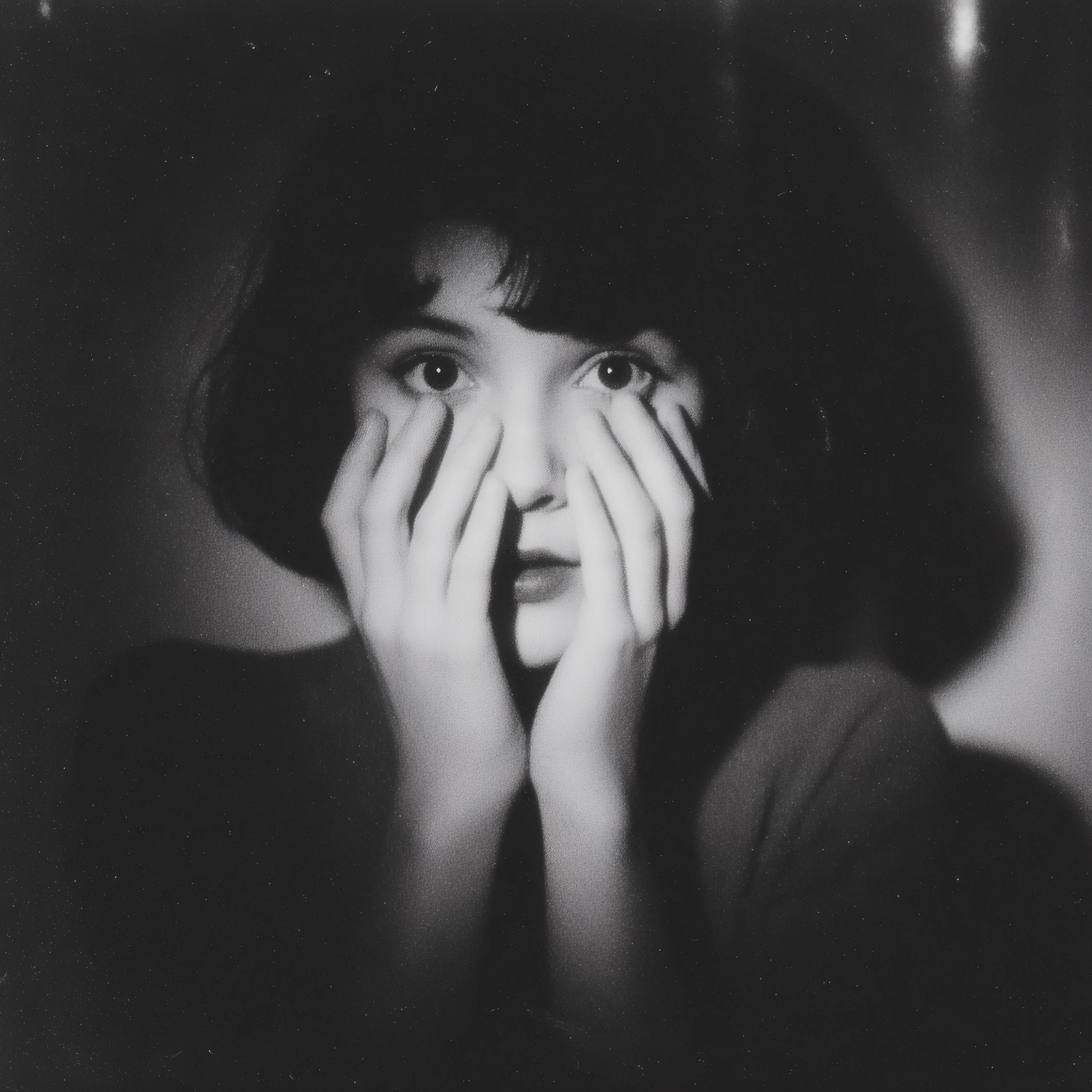 Creepy Horror Woman Photography Ephemera, Black and White Vintage ...