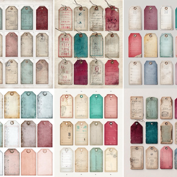 Antique Price Tags - Etsy