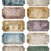 Steam Train and Railway Tickets Printable Ephemera, Retro Excursion ...