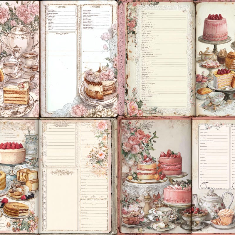 Purple Baking Journal - Etsy