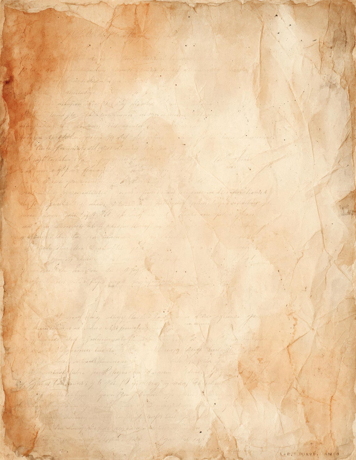 Vintage Parchment Junk Journal Pages, Rustic Scrapbook Paper, Antique ...