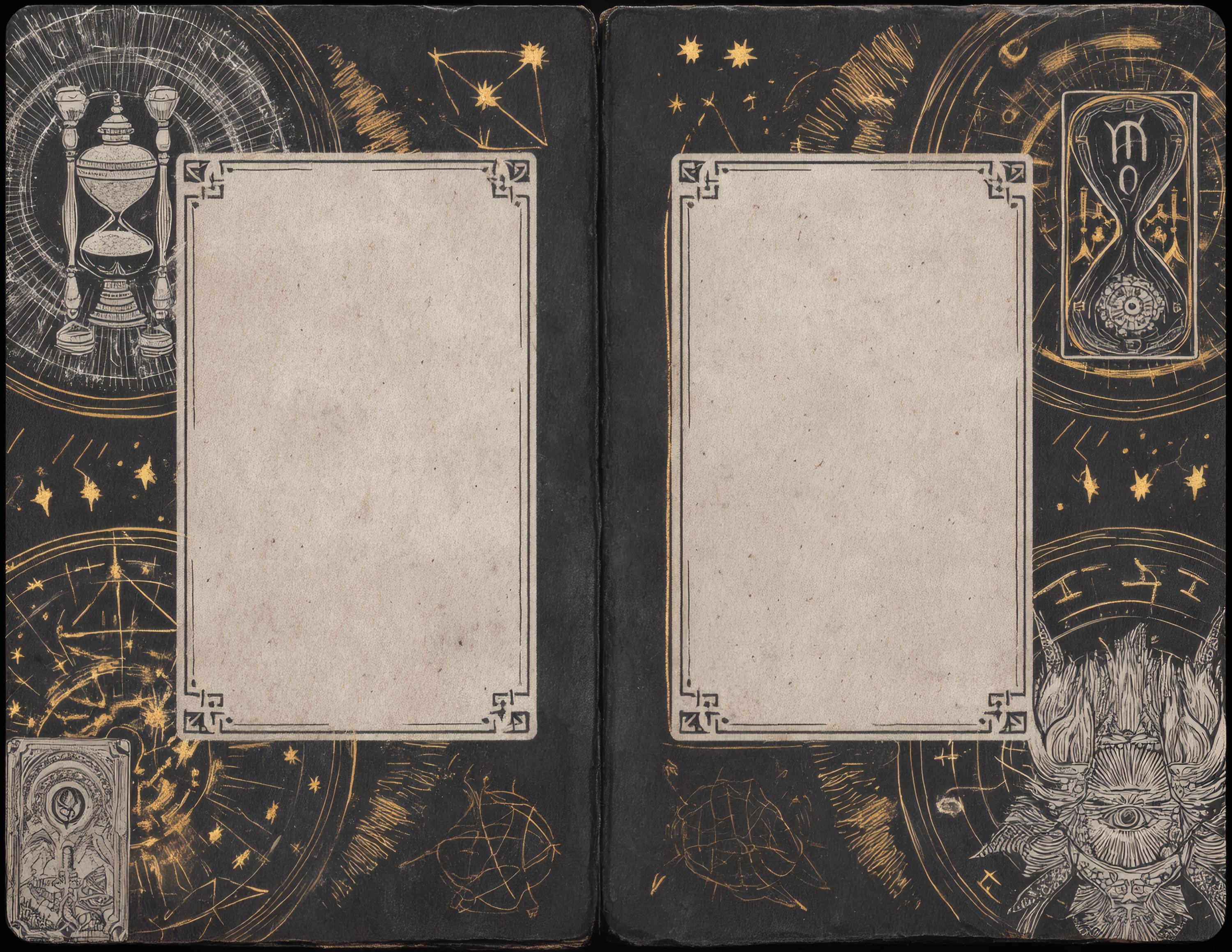 Divination Junk Journal Kit, 32 Tarot Printable Pages, Mystic ...