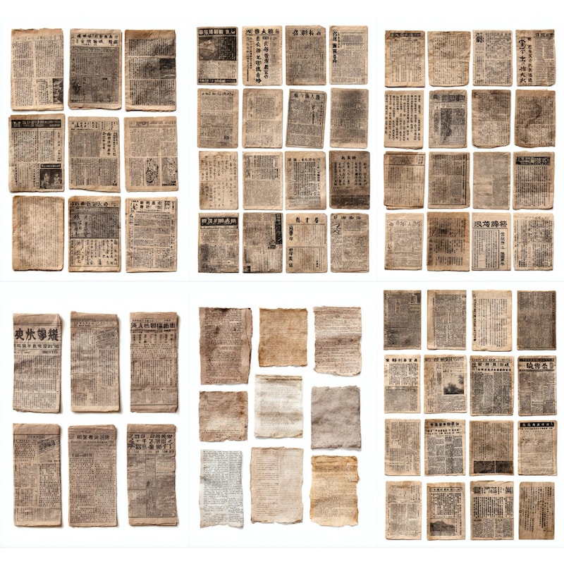 Chinese Text Digitals - Etsy UK