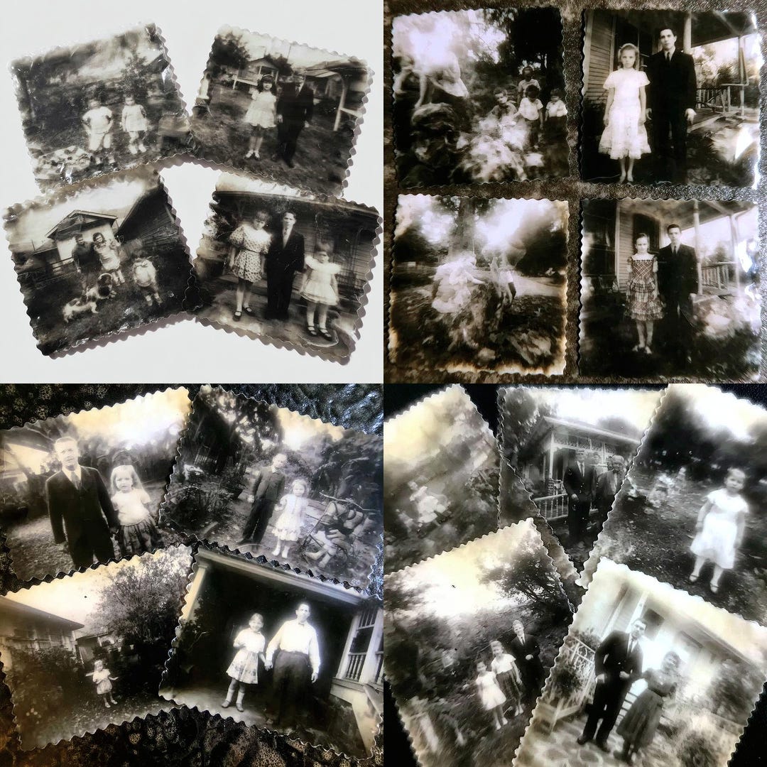 1940s Photography Ephemera, Vintage Family Photos Printable, Antique ...
