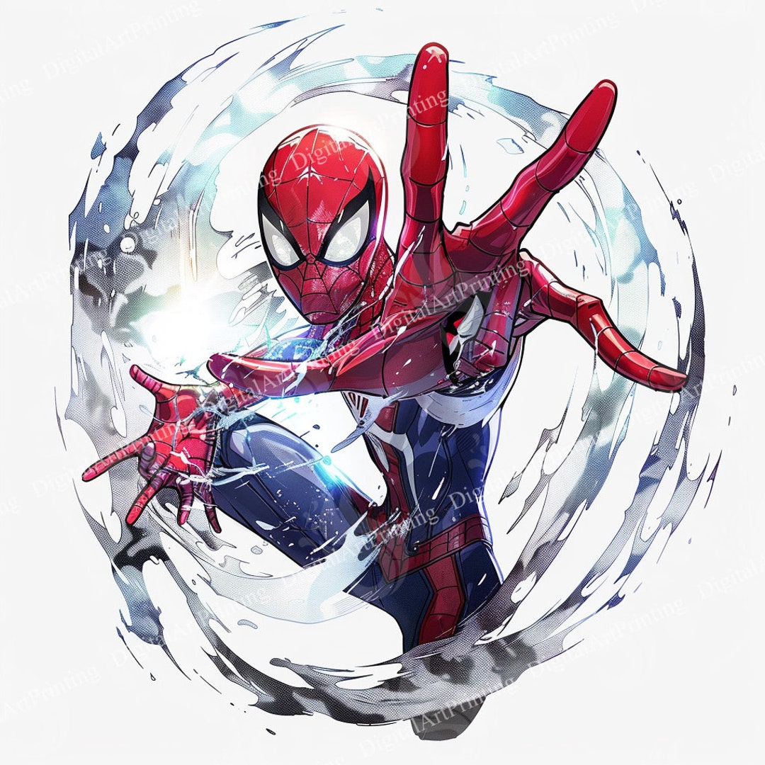 Spiderman Superhero, Kid Shirt, Spiderverse , Clip Art, PNG High ...